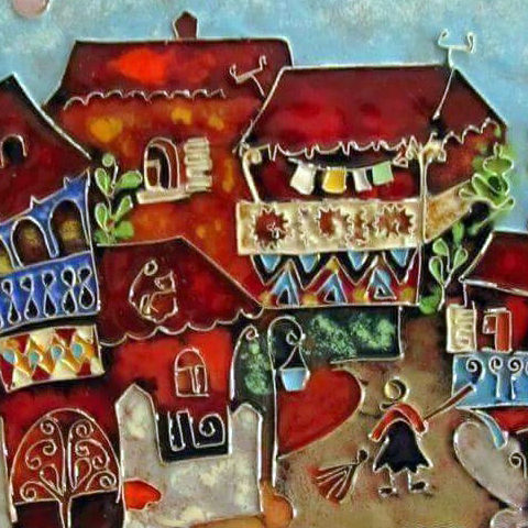 Yard-keeper at Old Tbilisi – Sofio Art